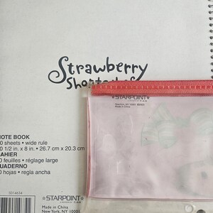 Vintage Strawberry Shortcake School Supplies - Etsy