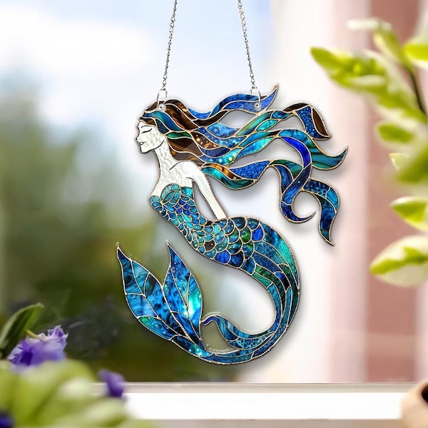Mermaid Glass - Etsy