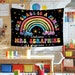 Personalized Name Teacher Classroom Tapestry, Teacher Classroom Decor ...