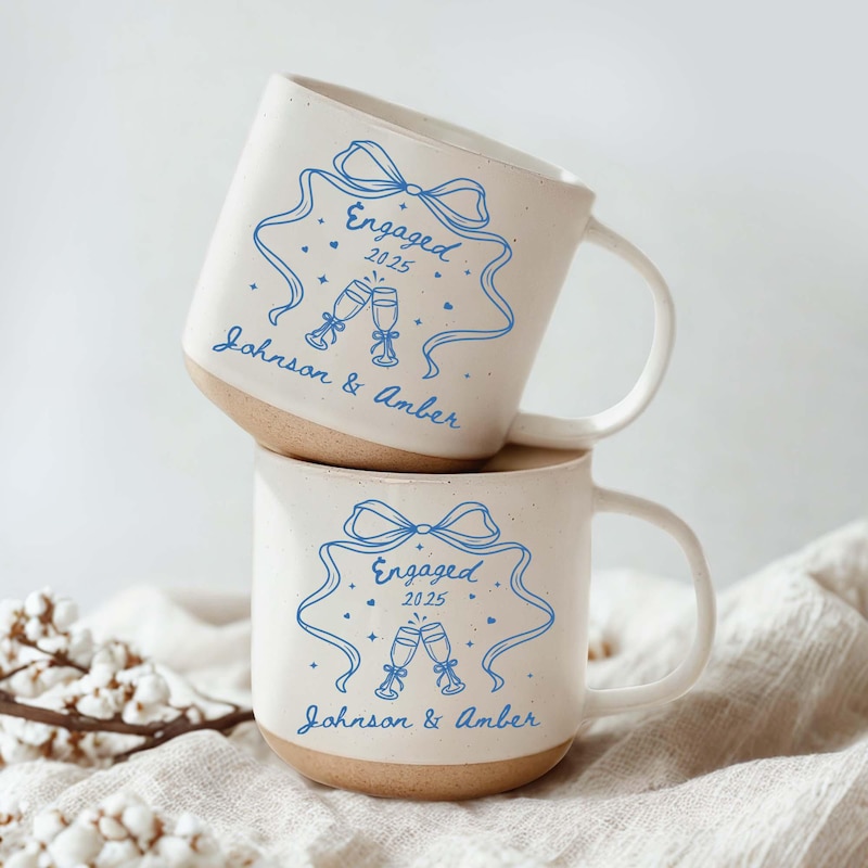 Engagement Mug - Etsy