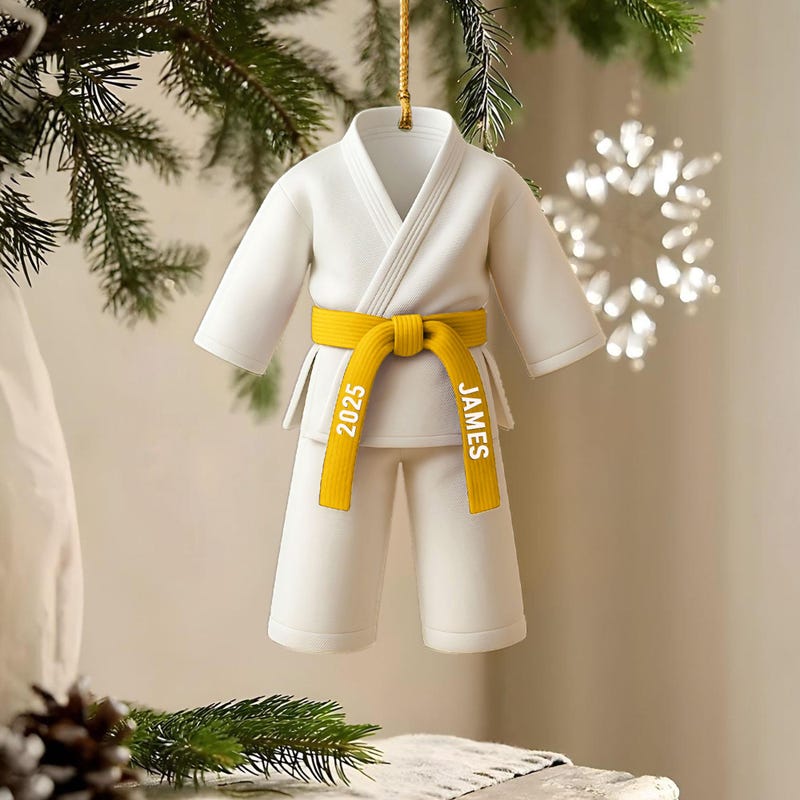 Karate Ornaments 3d - Etsy