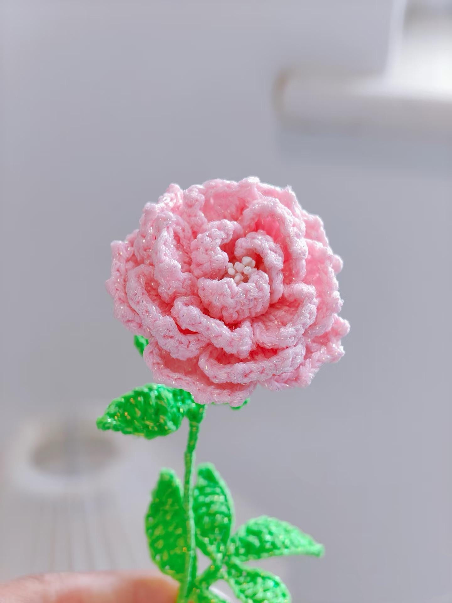 Peony Crochet Pattern, Crochet Flower Patterns - Etsy