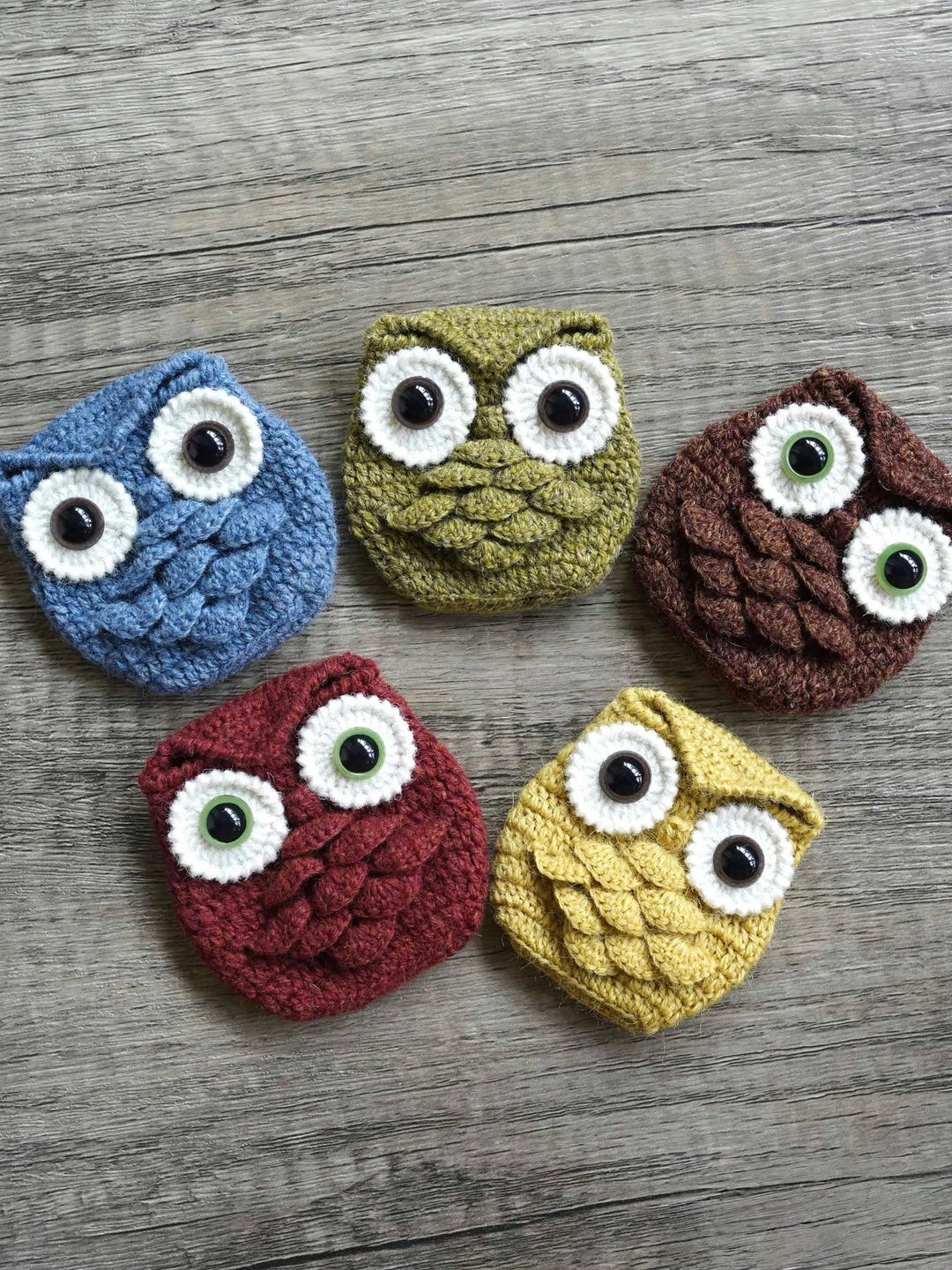 Crochet Owl Earbud Pouch Pattern, Amigurumi Crochet Pattern | Owl ...