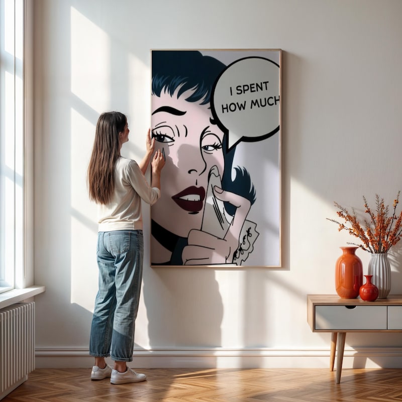 Crying Comic Girl - Etsy