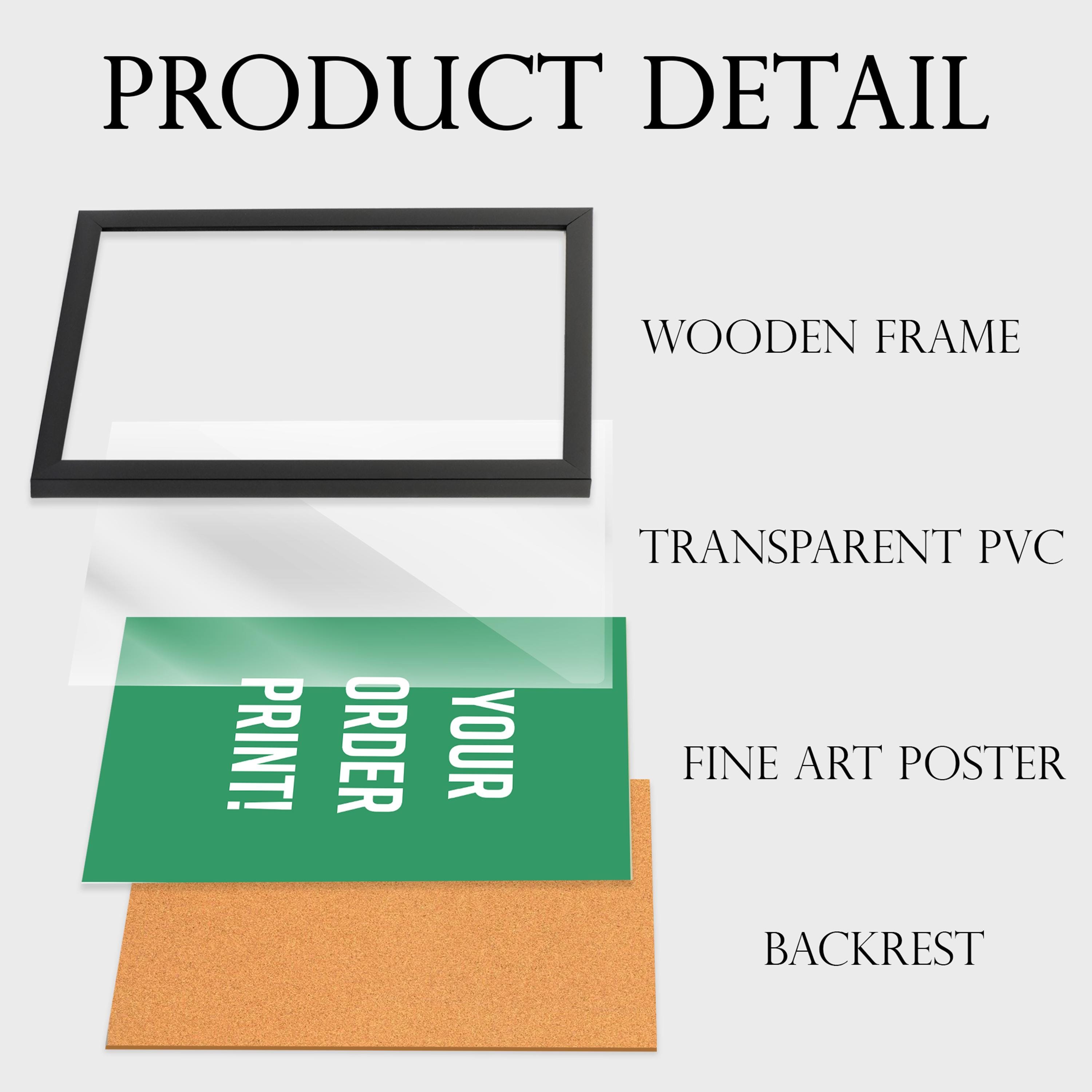 Tropical Jungle Bird Wall Art – Framed Colorful Parrot Print With ...