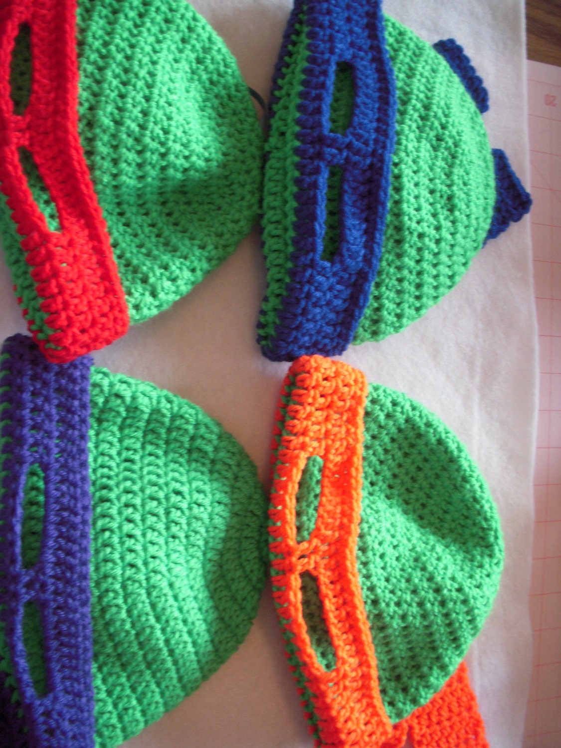 Ninja Turtle Mask Crochet Pattern