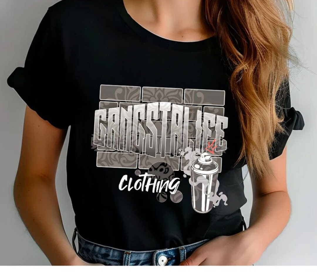 Gangsta Life Shirt, Rapper Shirt, Hip Hop Shirt, Rapper Tee, Gangster T ...