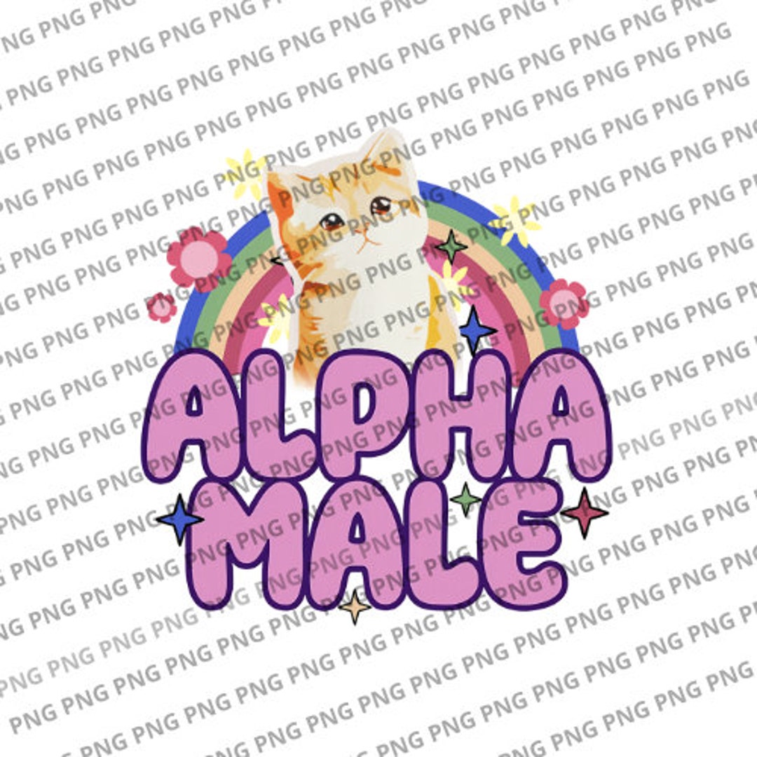 Alpha Male PNG Alpha Male Funny Meme Cat Meme PSD Alpha Male Meme Cats ...