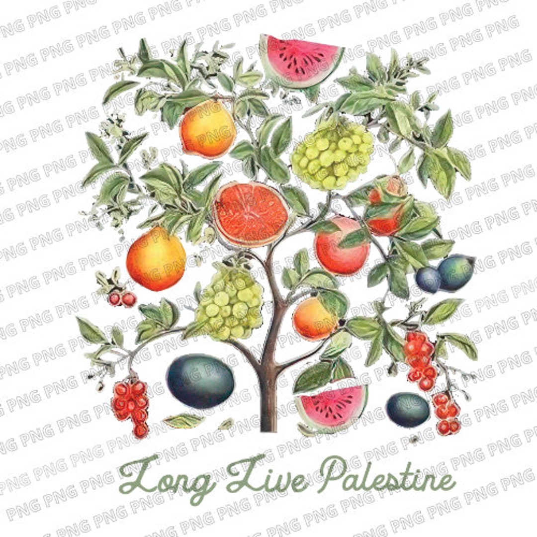 Fruits of Palestine Png Human Rights Psd Palestine Watermelon Olive ...