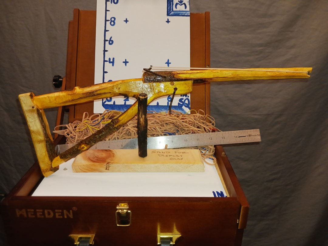 Shotgun Style Rubberband Gun, Troll and Elf Rifle With Puzzle Trigger ...