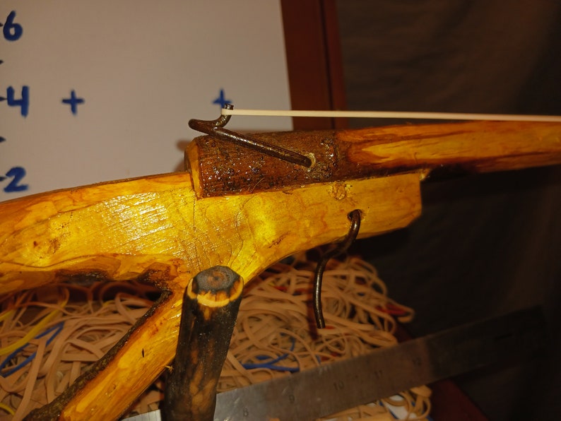 Shotgun Style Rubberband Gun, Troll and Elf Rifle With Puzzle Trigger ...