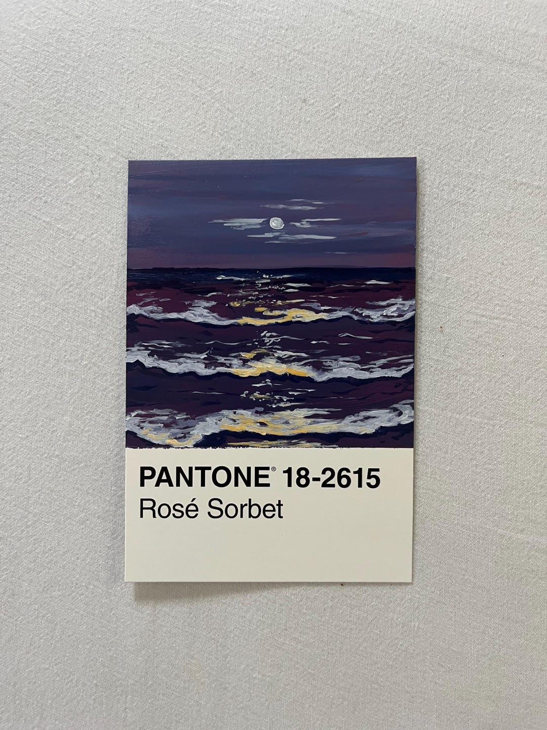 Hand Painted Postcards Unique Creations - Etsy