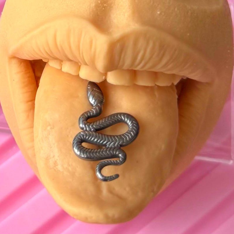 Tongue Ring - Etsy