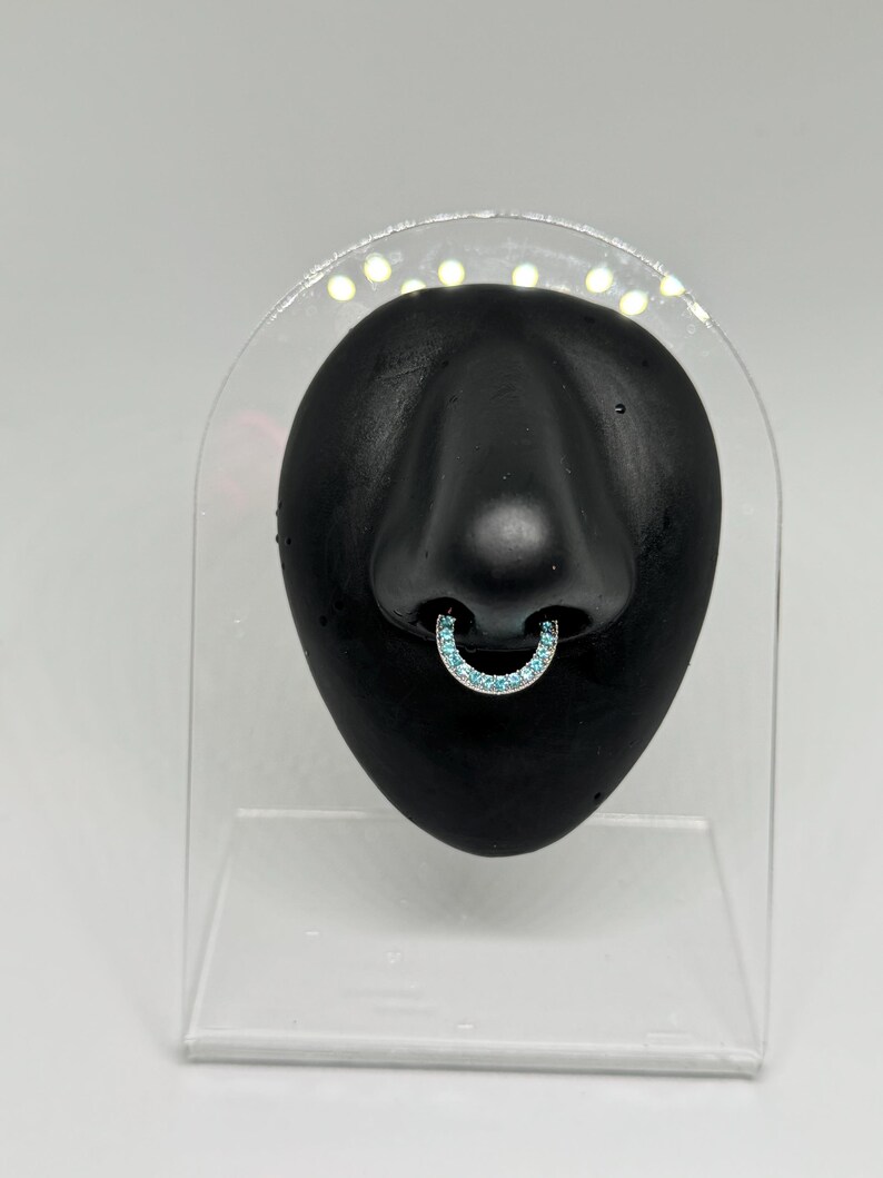 Faux Septum Ring: Alternative Nose Jewelry - Etsy