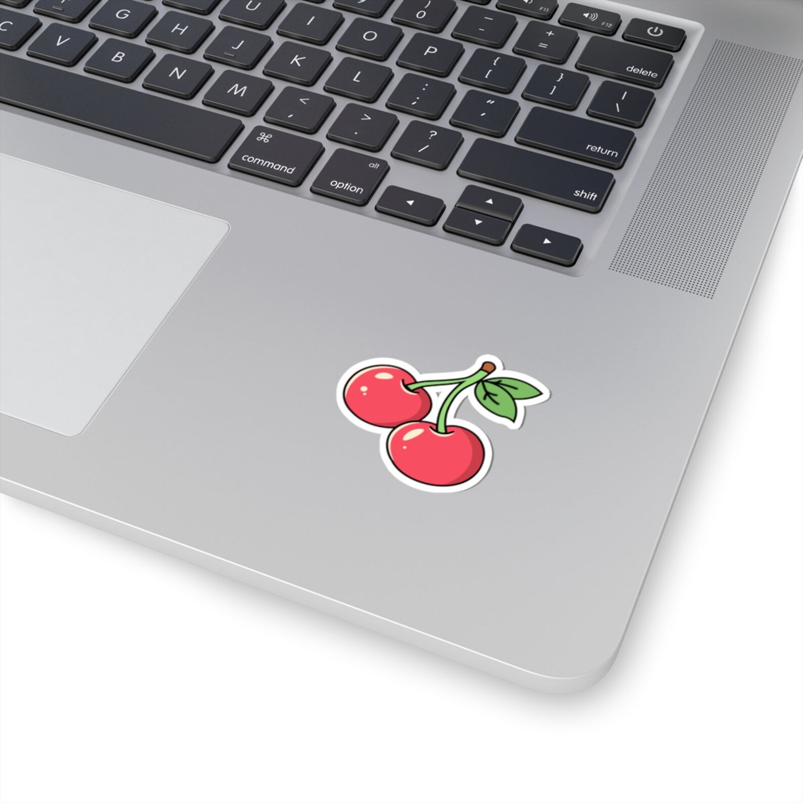 Red Cherry Sticker, Retro Cherry Sticker, Cute Cartoon Cherry Sticker ...
