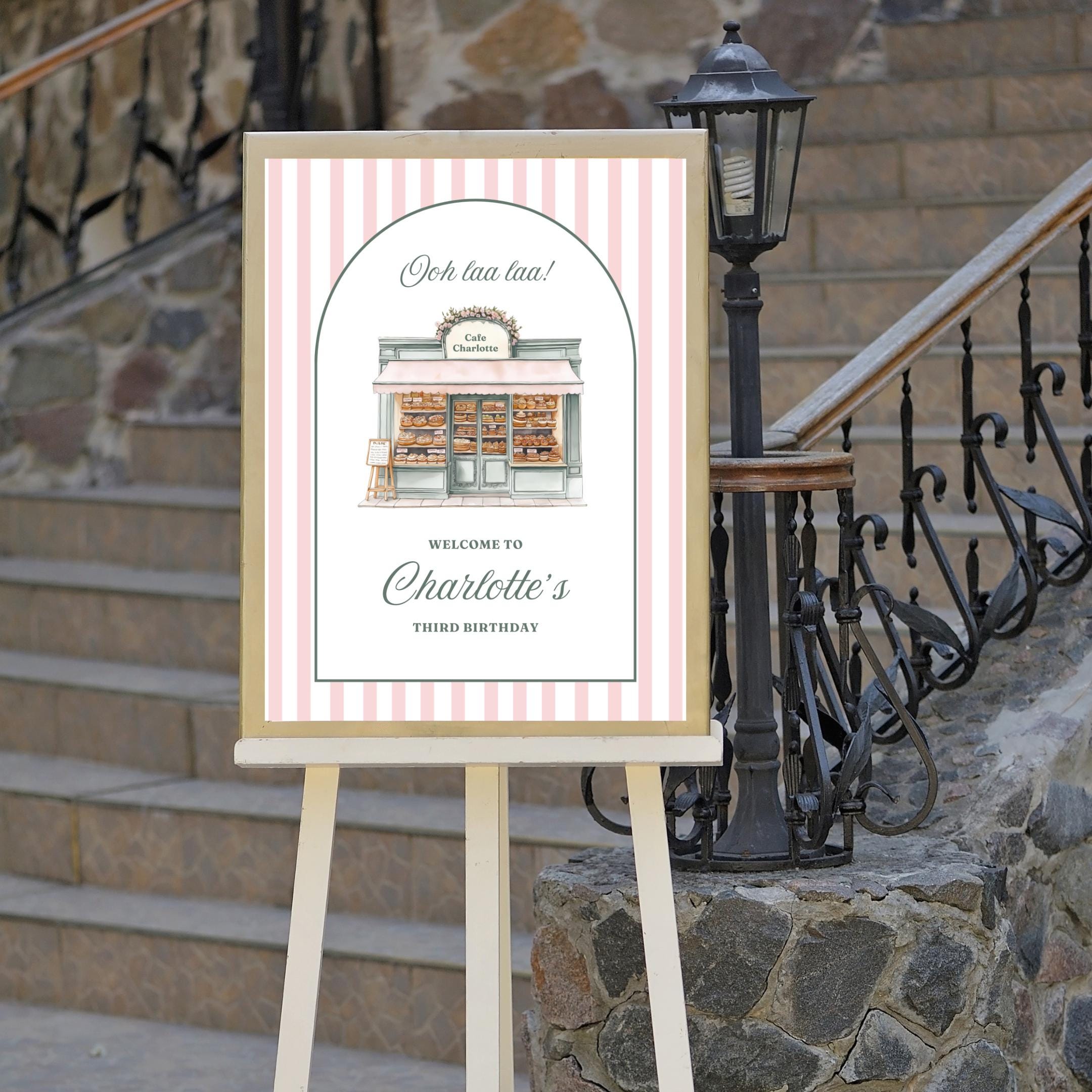 French Patisserie Welcome Sign , Printable Paris Bakery Decor for ...