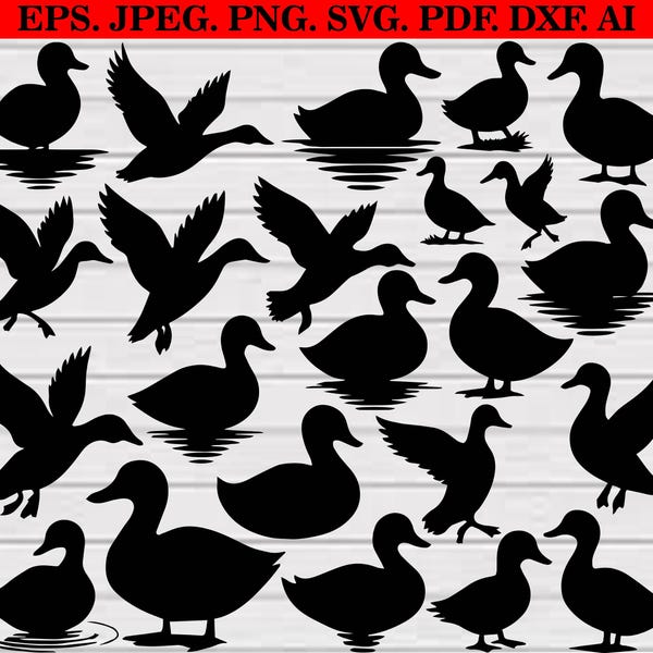 Duck Svg - Etsy
