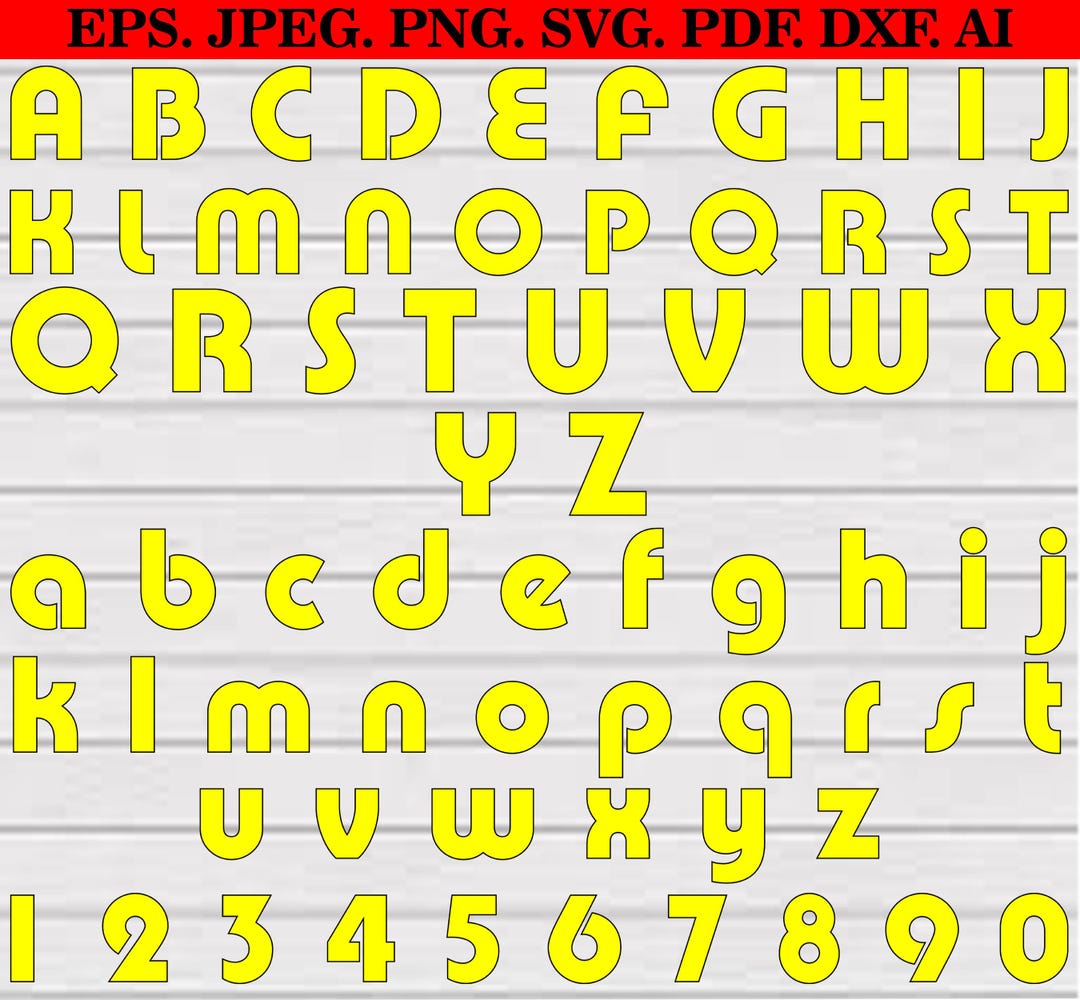 Minions Font Svg Bundle, Minions Font TTF, Minions Svg Letters, Minions ...