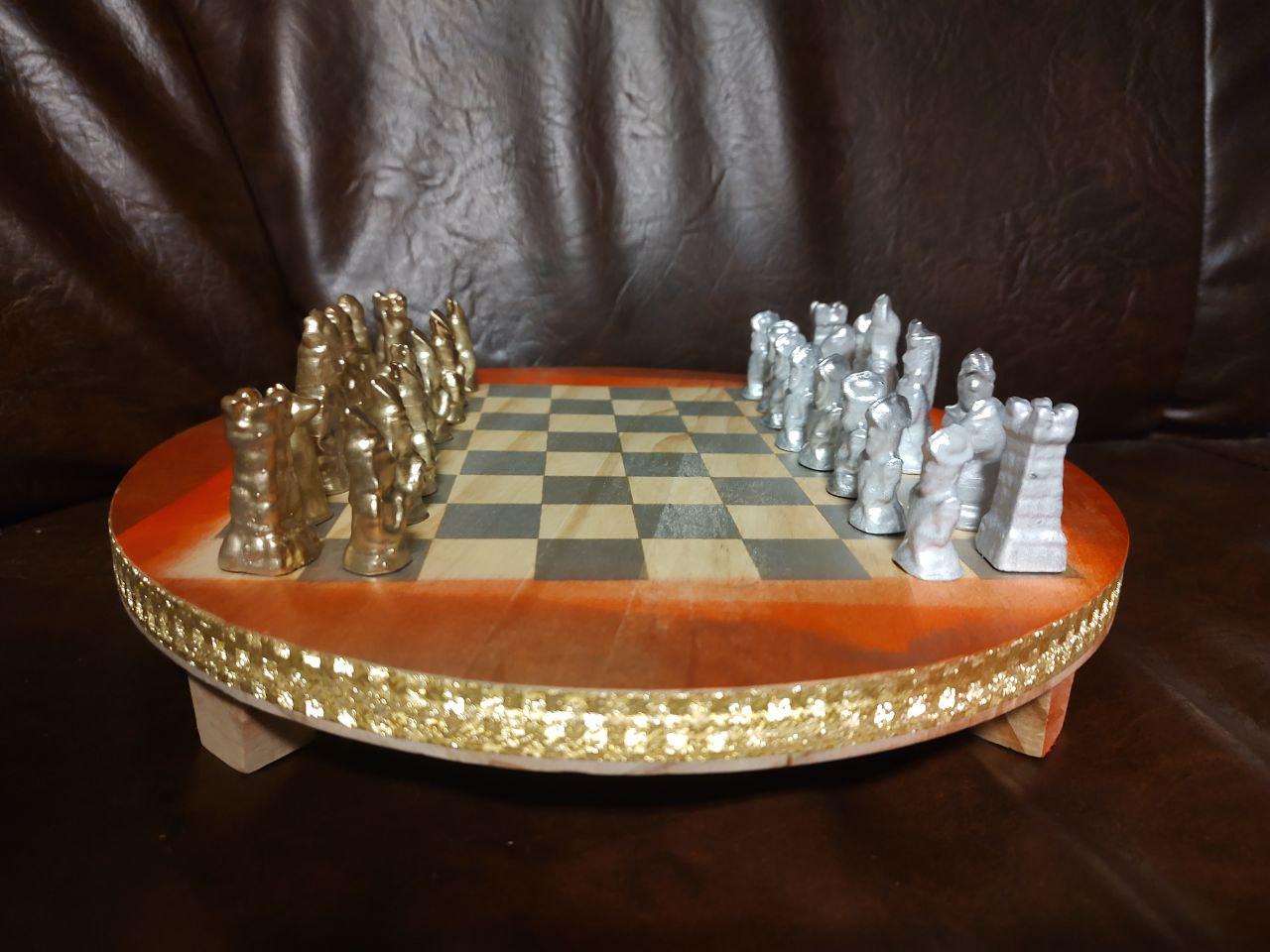 Precolombian Chess Set,peruvian Vs Spanish - Etsy