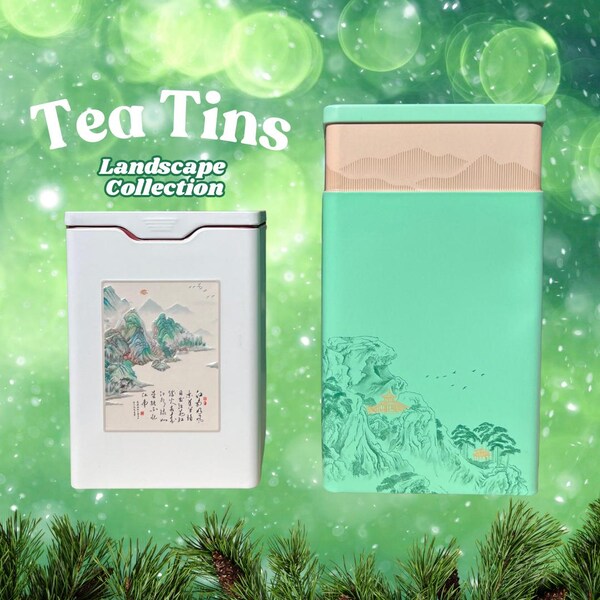 Tea Tins - Etsy