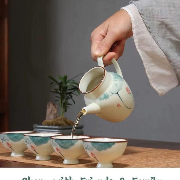 Chinese Tea Set - Etsy