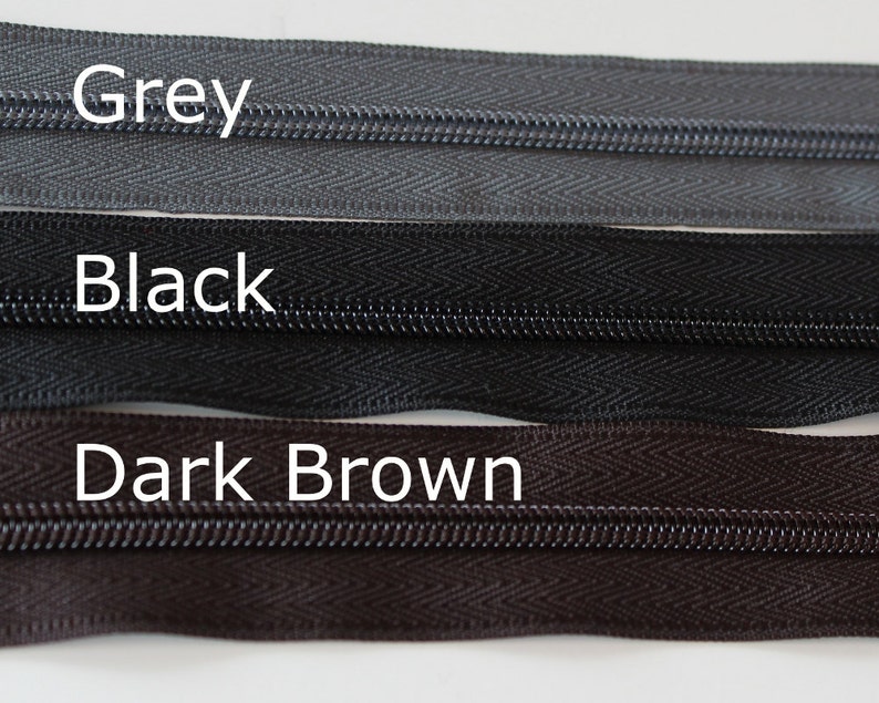 One Zipper to make the Zip Around in Checkbook Size | Etsy