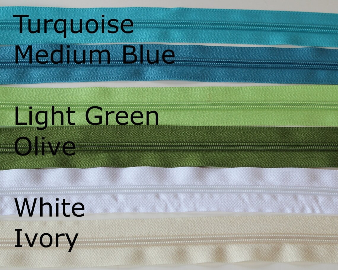 One Zipper to Make the Zip Around in Checkbook Size - Etsy