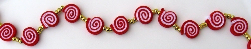 Craft Pattern PDF Felt Peppermint Garland - Etsy