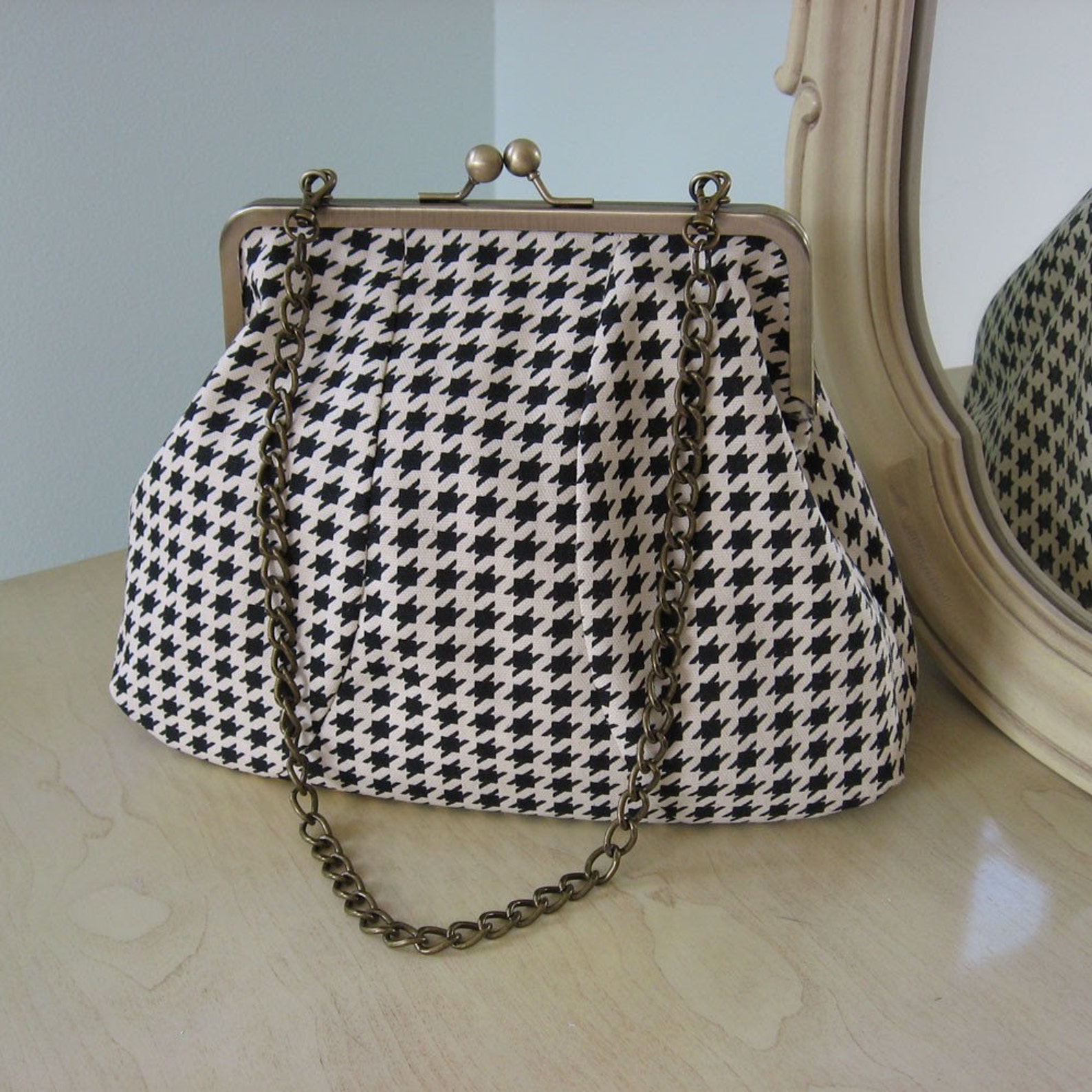 Vintage Style Frame Bag Sewing Pattern Instant Download - Etsy France