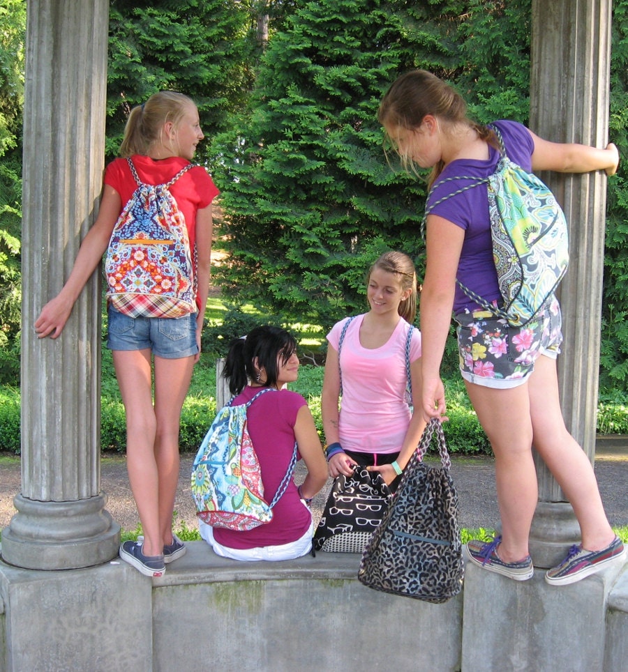 How to Make a Cinch Back Pack PDF Sewing Pattern - Etsy