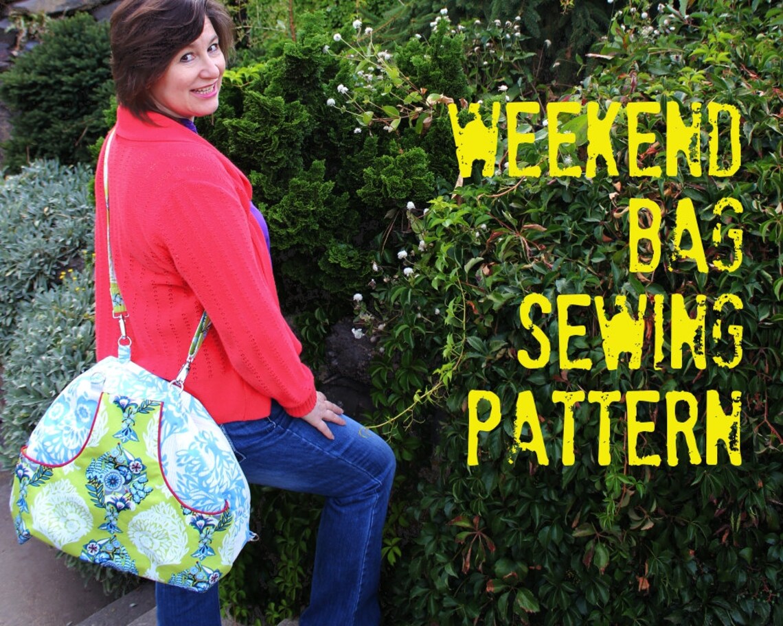 Big Weekend Bag Sewing Pattern Instant Download Backpack or - Etsy