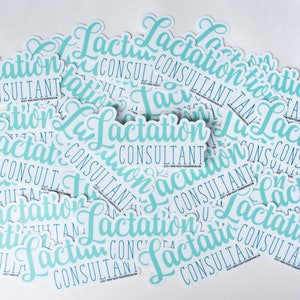 Vinyl Sticker Lactation Consultant 5.5 x | Etsy