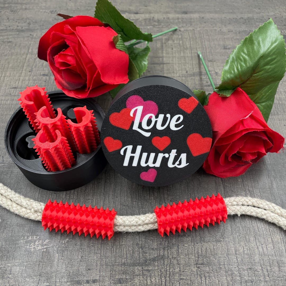 Shibari Rope Bondage Spike Thorns for 6mm Rope in Love Hurts Box. Set ...