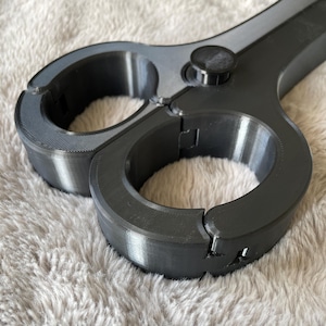 BDSM Rigid Fiddle Restraints - Bondage Cuffs for Neck and Wrist ...