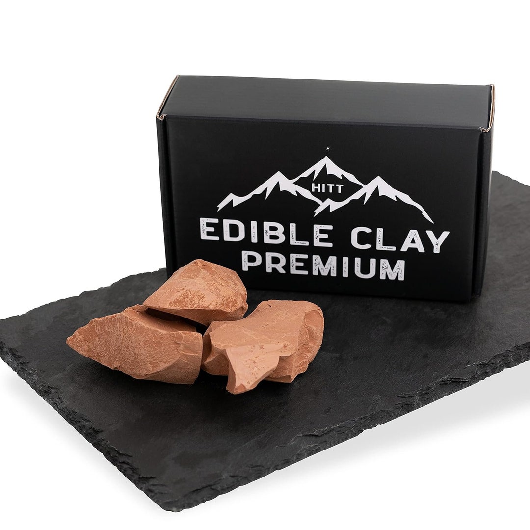 Edible Clay for Eating Red Clay Chunks 200 Gr - Etsy