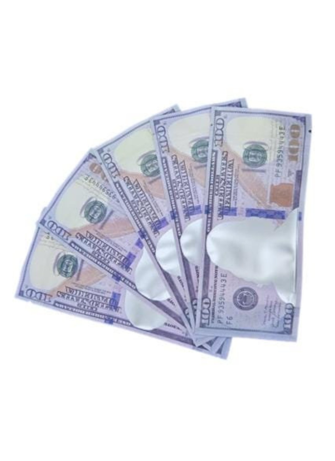 100 Bags, 3.5g Special Currency Cartoon Pattern, Resealable Candy Bags ...