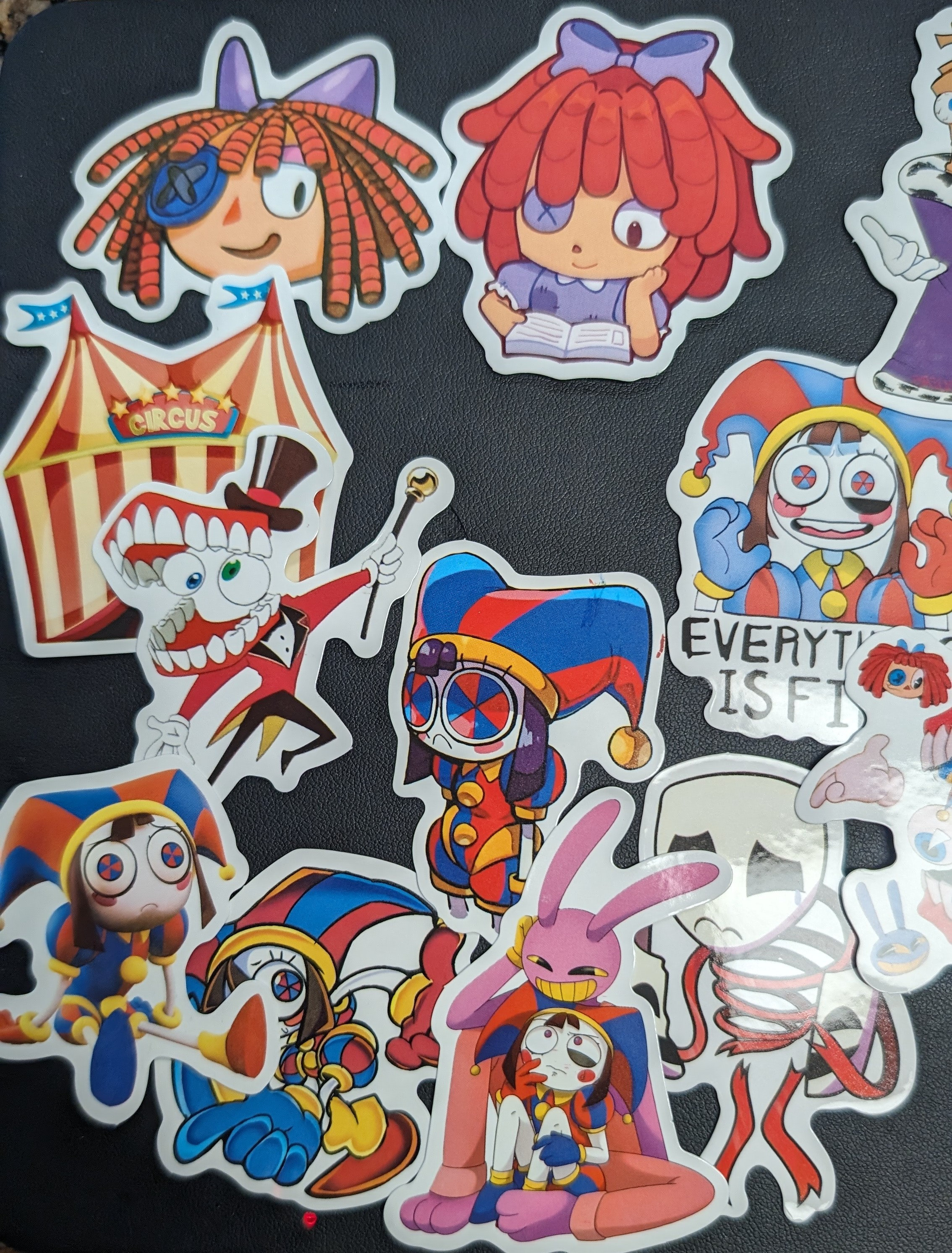 The Amazing Digital Circus 50 Pieces Vinyl Assorted Stickers Jax ...