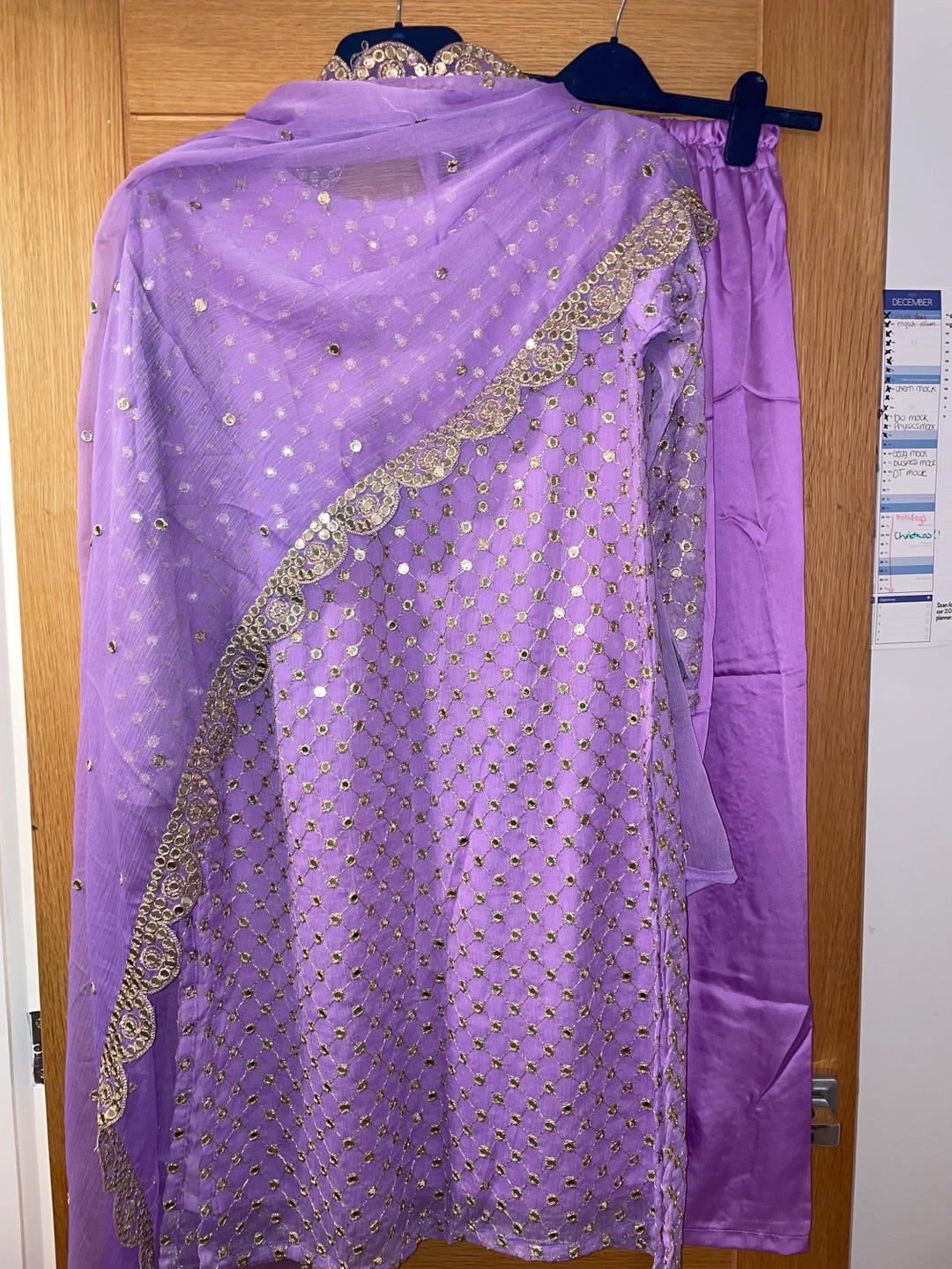 Designer Mirror Work Punjabi Pajami Suit - Etsy