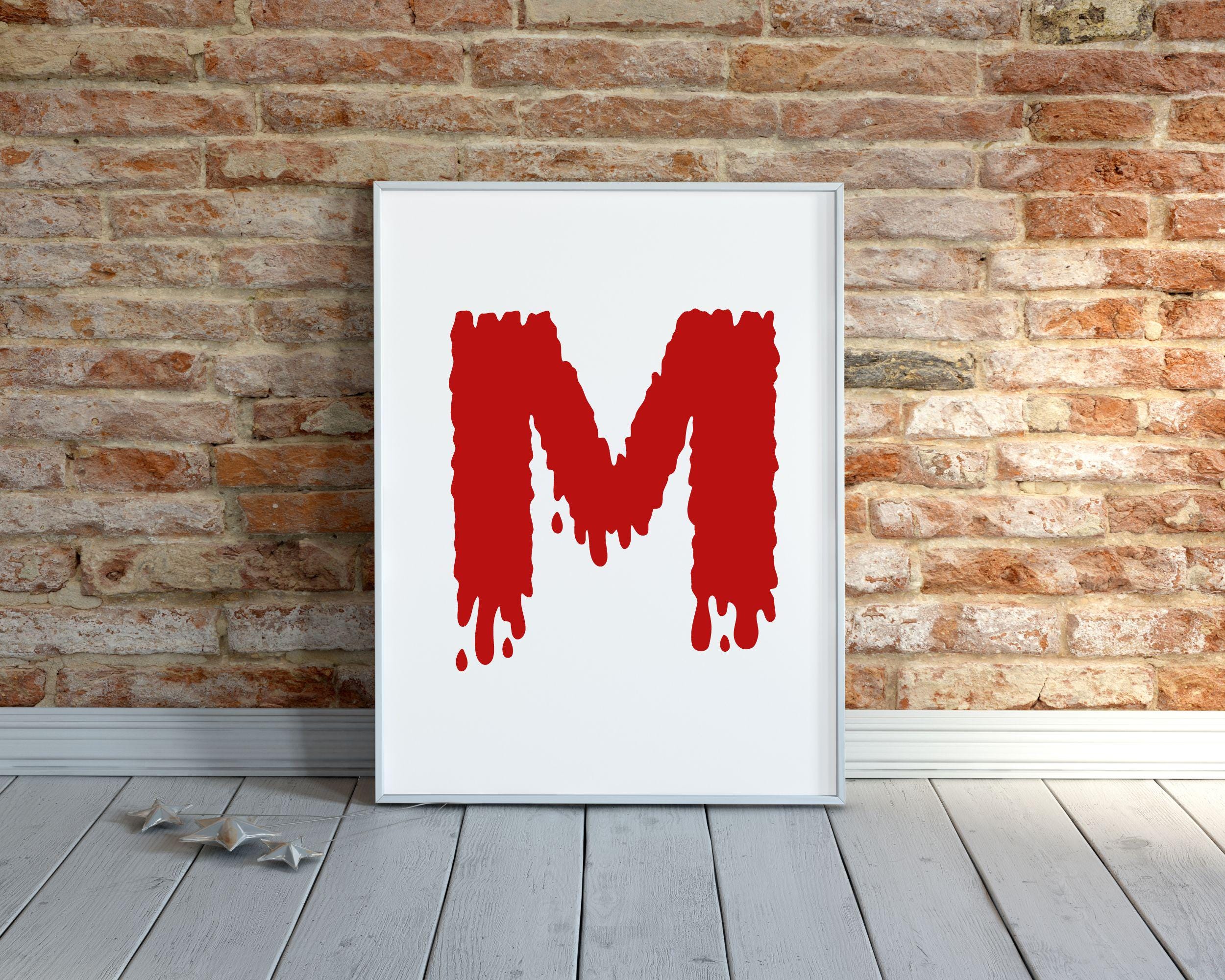 Dripping Letters SVG, Dripping Alphabet SVG Cut Files Silhouette Cameo ...