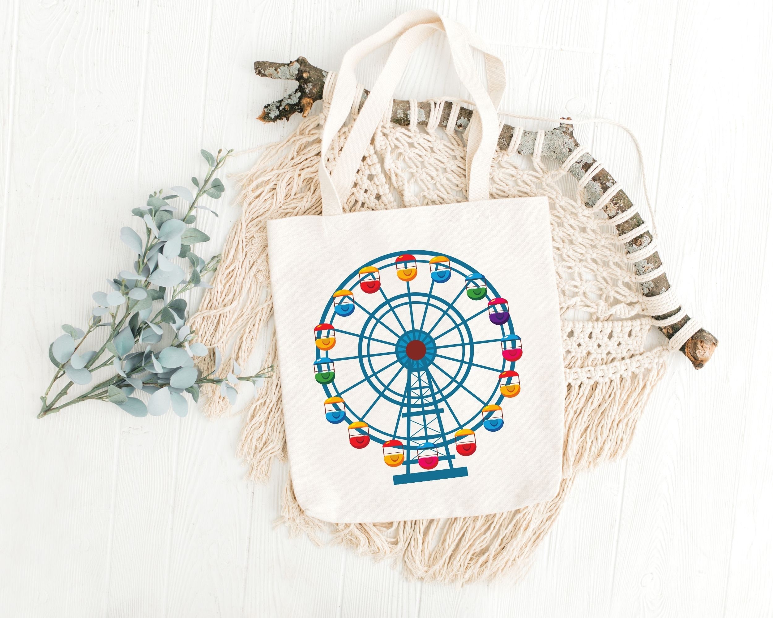 Ferris Wheel SVG Bundle, Ferris Wheel Dxf, Ferris Wheel Png, Ferris ...