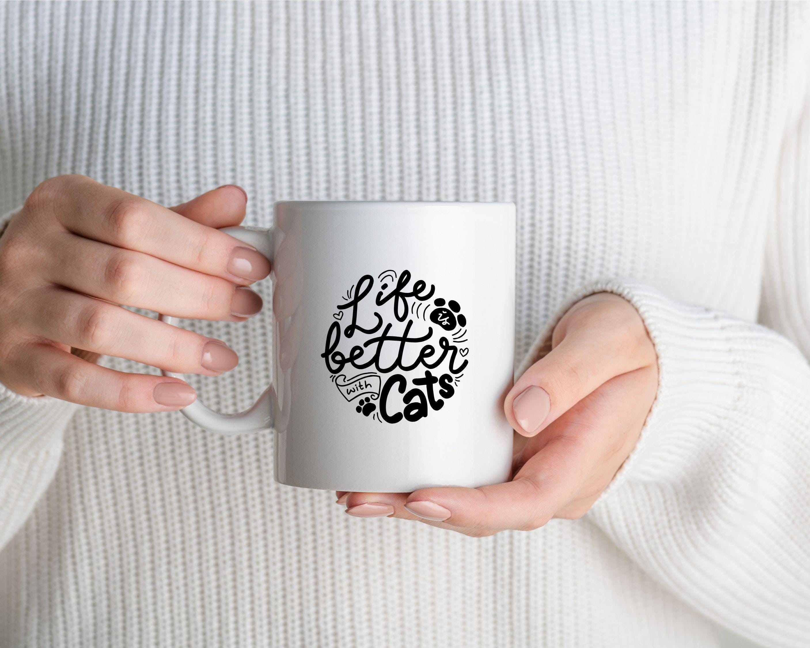 Cat SVG Bundle, Cat Quotes SVG, Mom SVG, Cat Funny Quotes, Mom Life Png ...