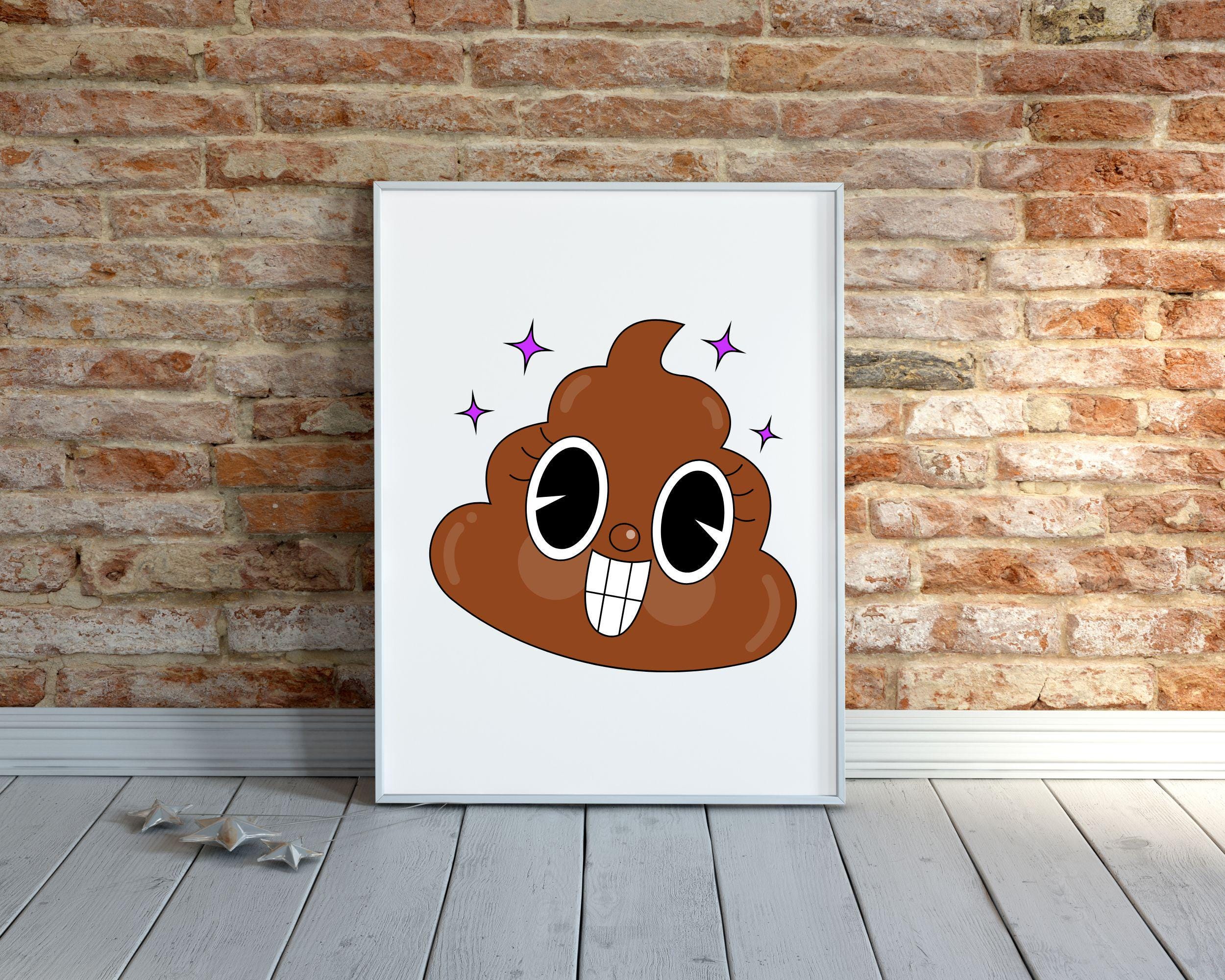 Poop Emoji Svg, Poop Emoji Svg Bundle, Poop Clipart, Layered Poop Emoji ...