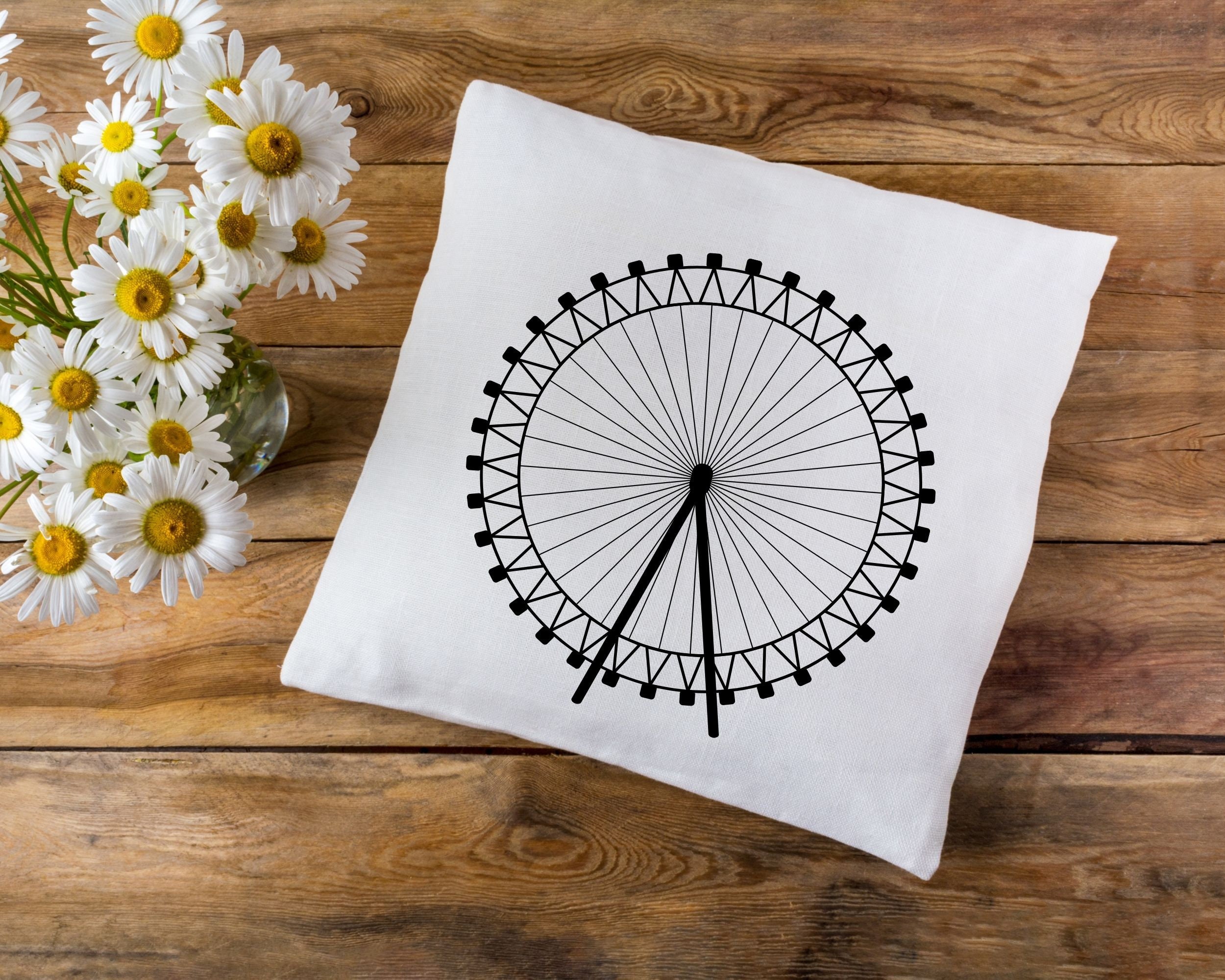 Ferris Wheel SVG Bundle, Ferris Wheel Dxf, Ferris Wheel Png, Ferris ...