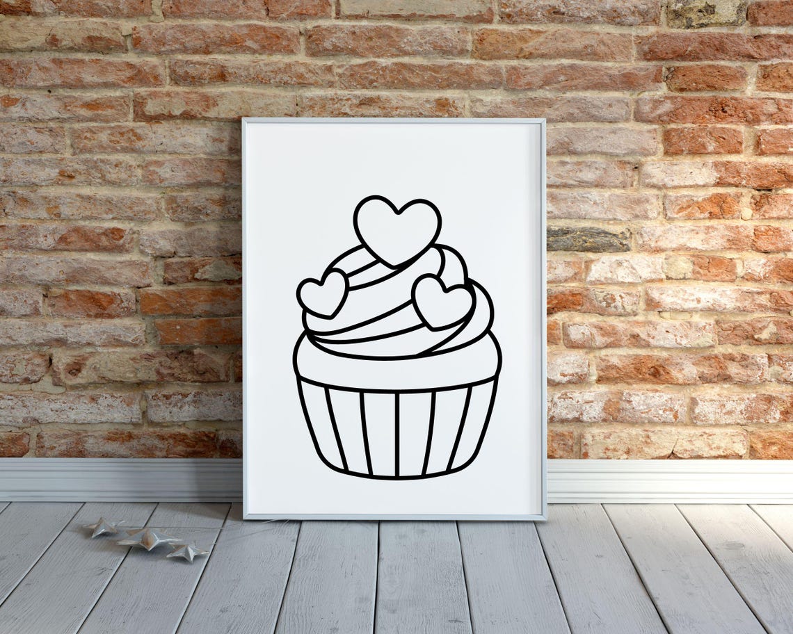 Cupcake SVG, Cake Cut File, Cupcake Bundle Svg, Sweets Svg, Cupcake ...