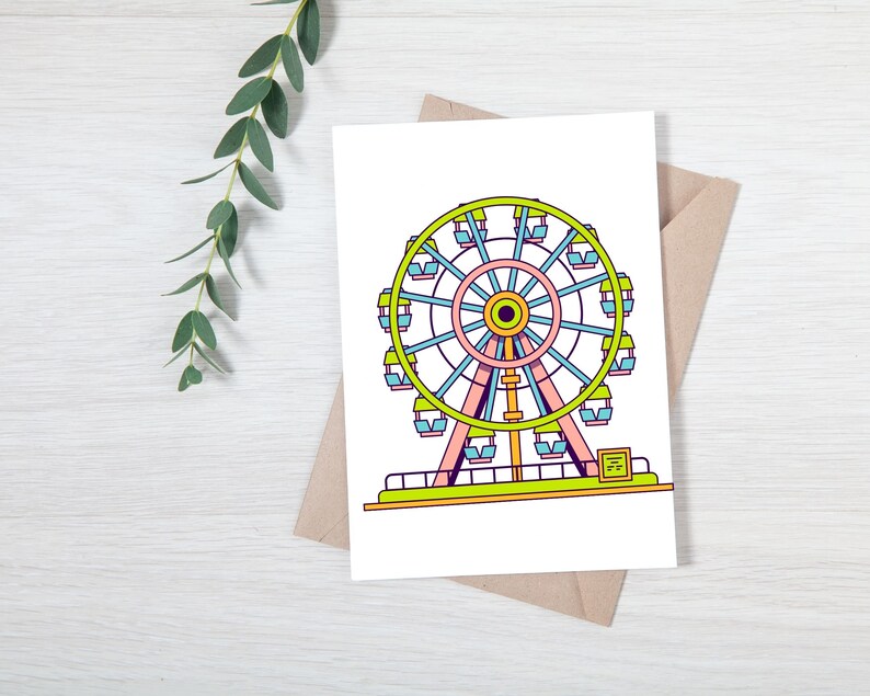 Ferris Wheel SVG Bundle, Ferris Wheel Dxf, Ferris Wheel Png, Ferris ...