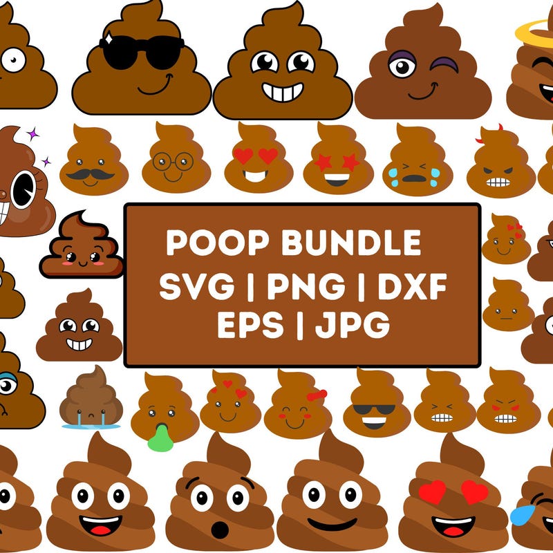 Poop Svg - Etsy