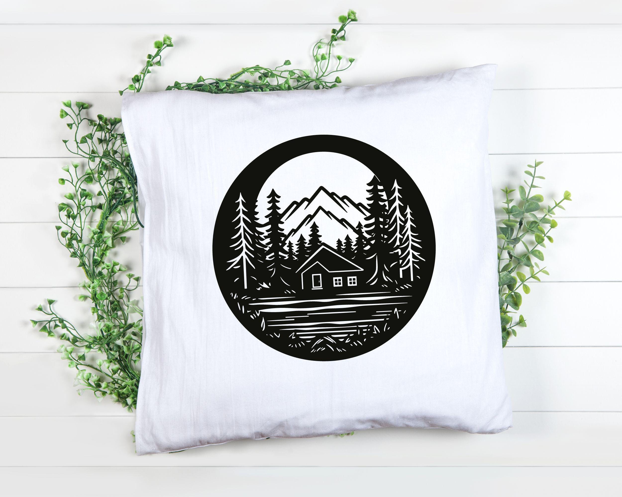 Forest Adventure SVG Bundle, Mountain Outdoor Clipart (digital Files ...
