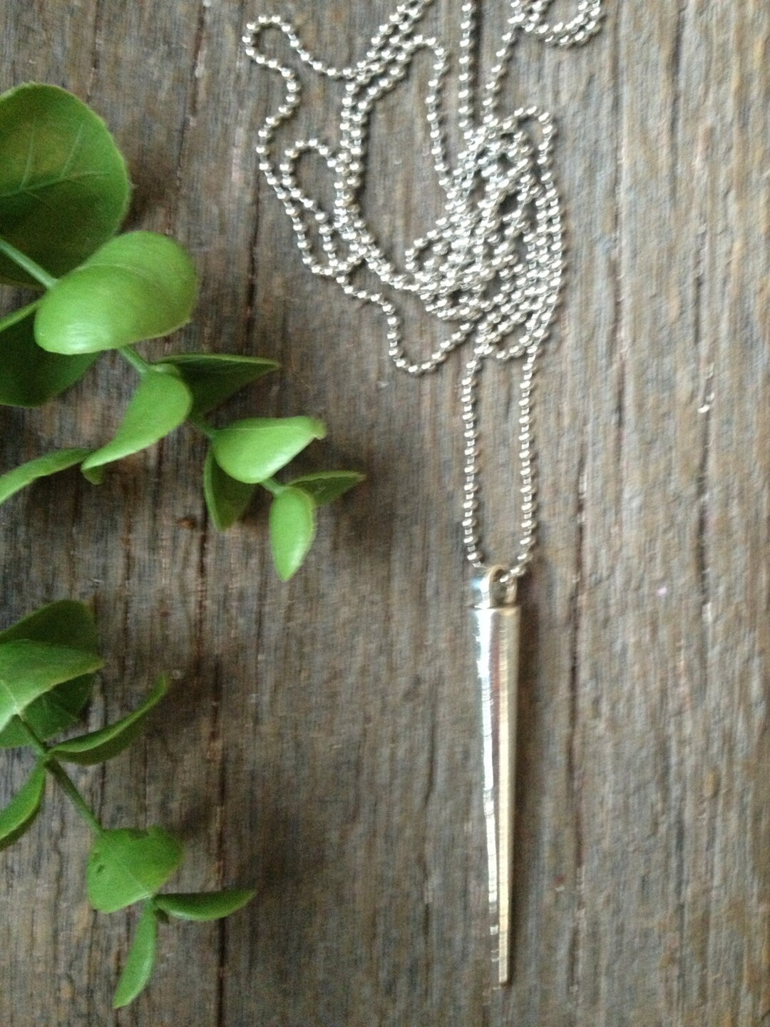 Spike Pendant, Siver Spike Pendant, Spike Pendants, Silver Plated Spike ...