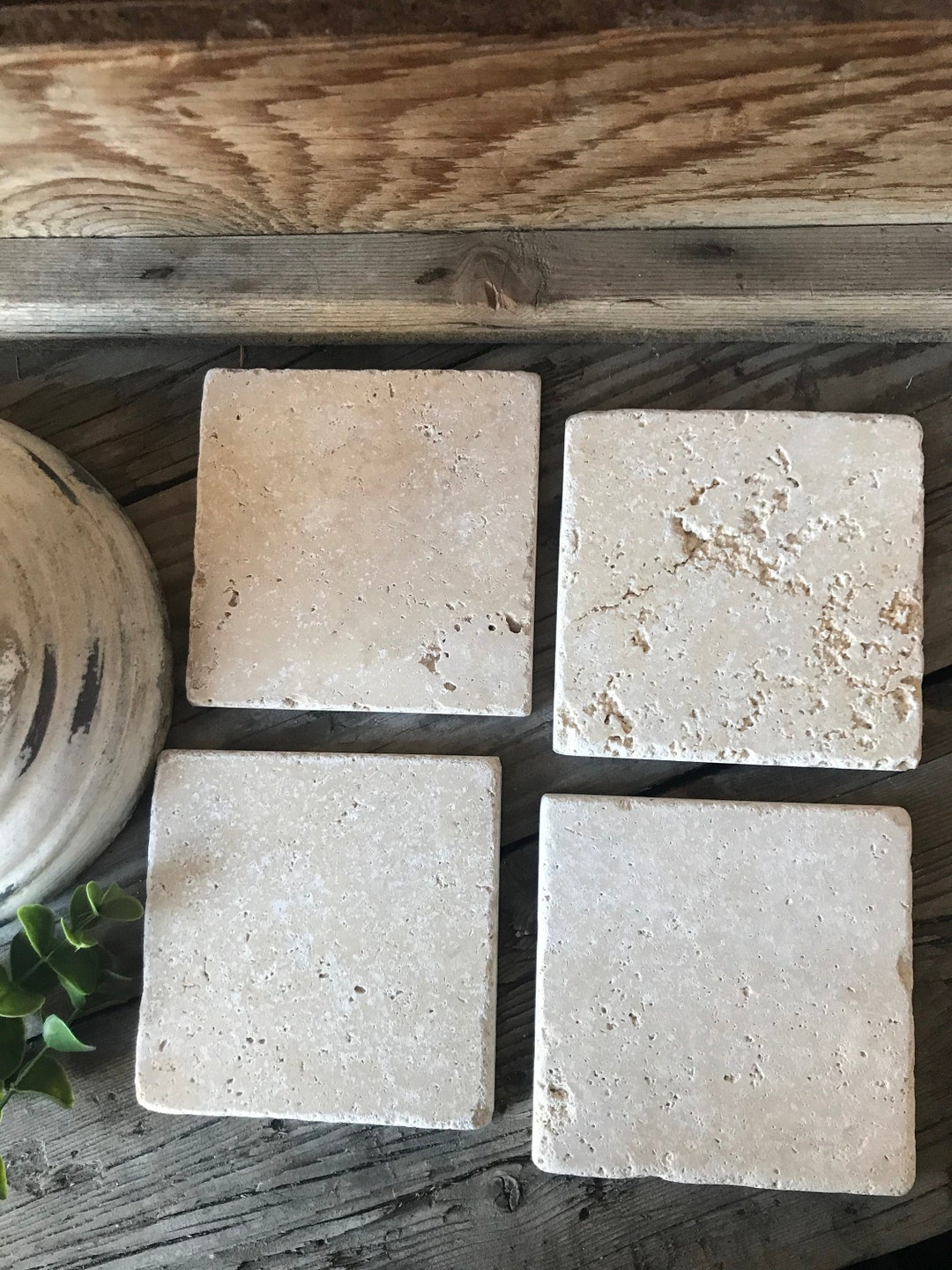 Create Your Own Coasters,travertine Coasters,stone Coasters,do It ...
