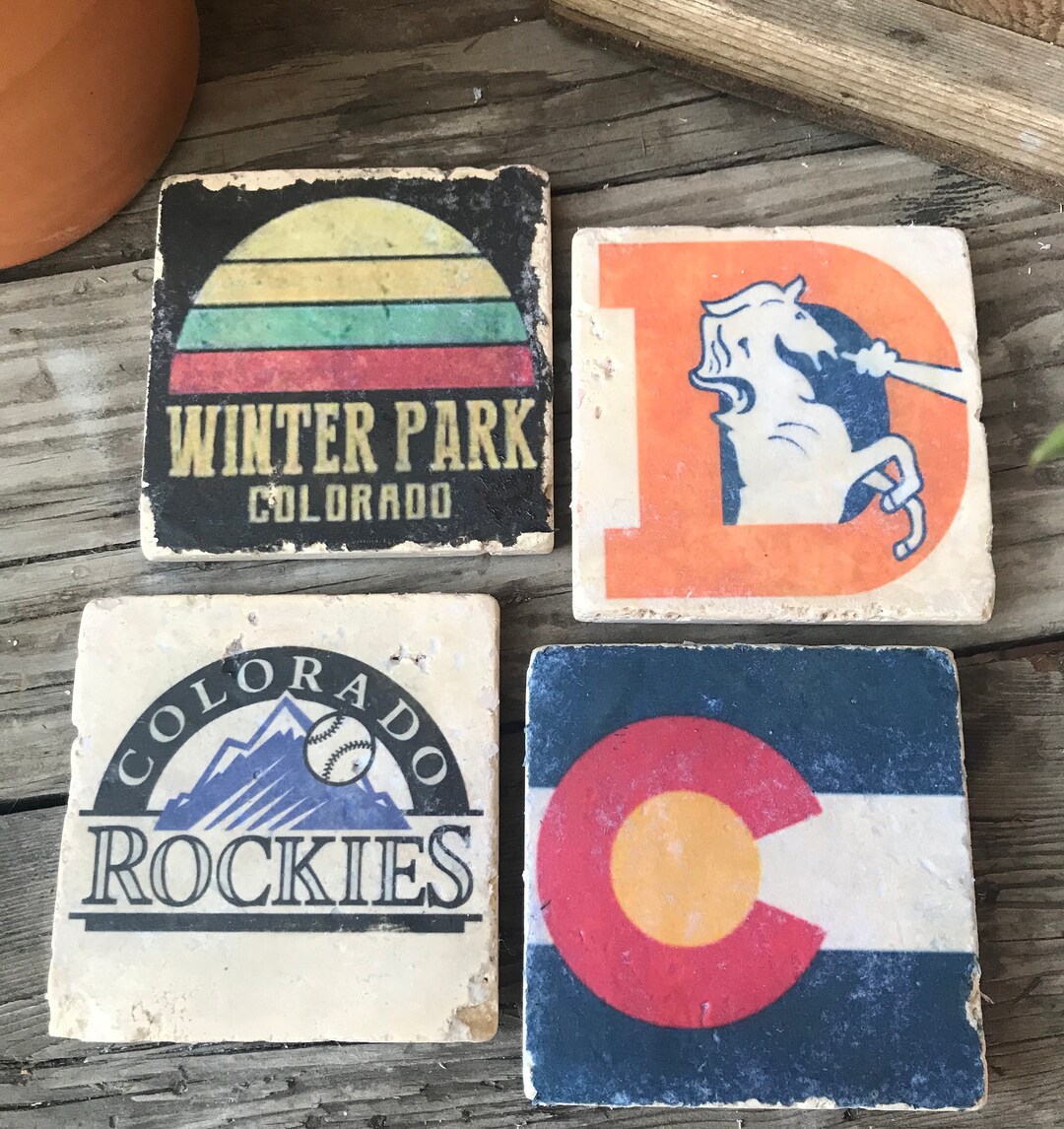 Colorado Coasters,assorted Colorado Coasters,travertine Coasters ...